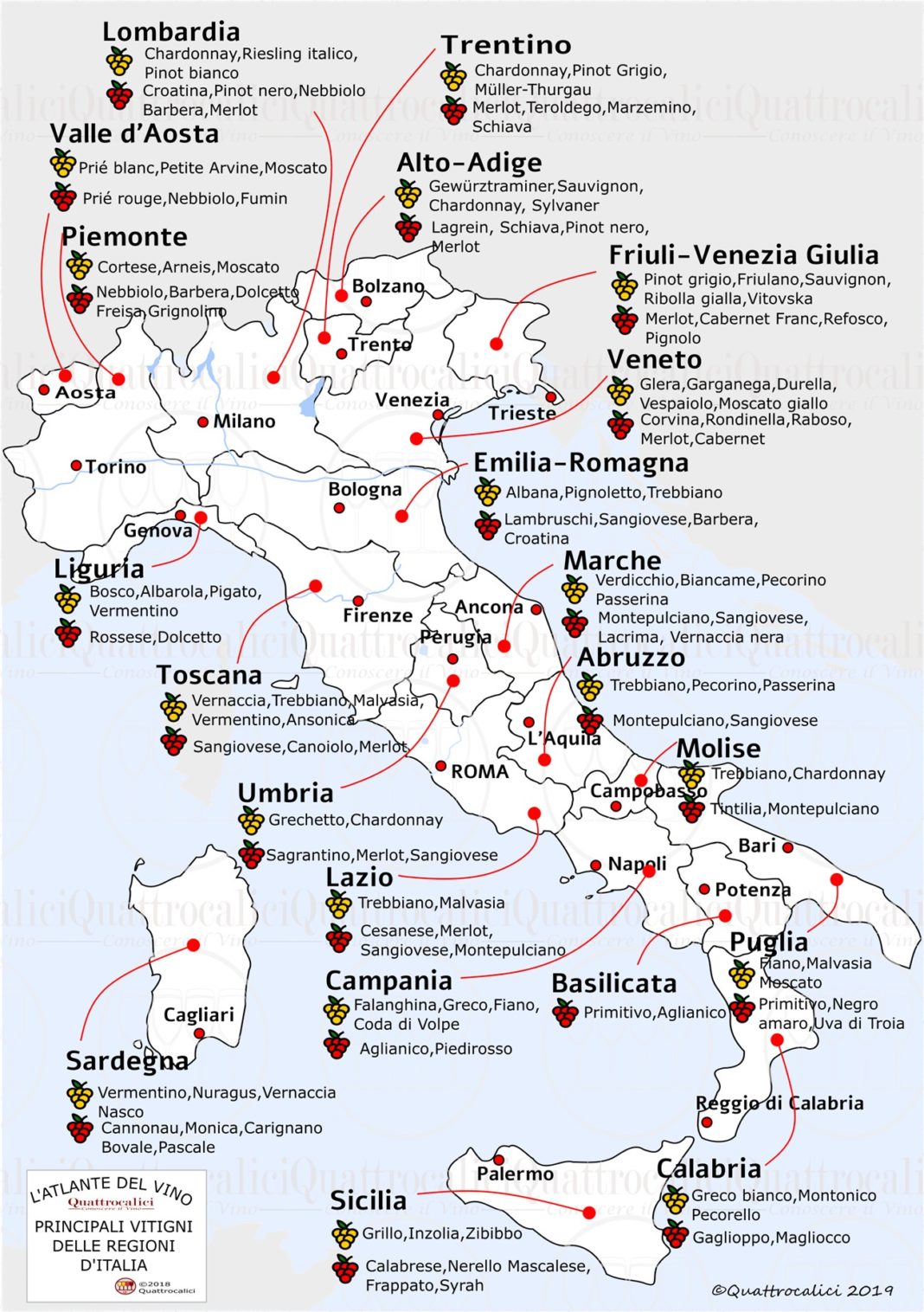 I Vitigni d'Italia - Quattrocalici
