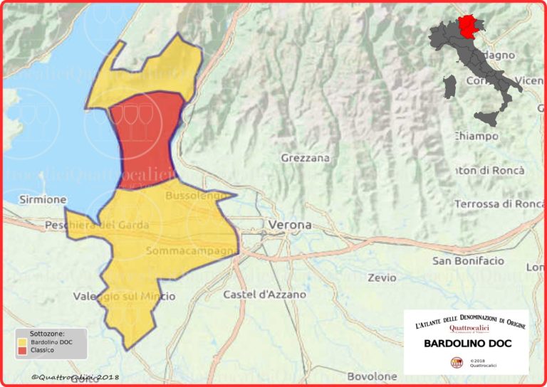 Bardolino superiore DOCG sottozona Classico - Quattrocalici - Tutte le ...