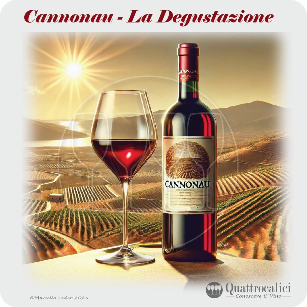 Cannonau - La Degustazione - Quattrocalici