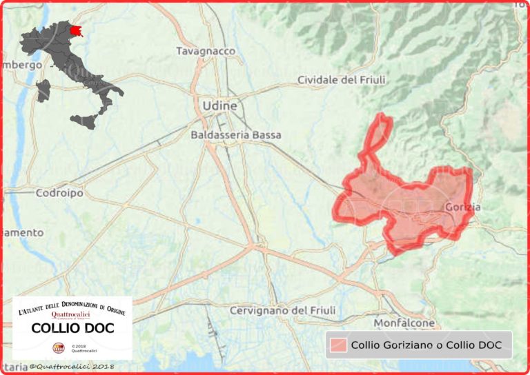 Collio Goriziano o Collio DOC - Quattrocalici - Tutte le DOC della ...