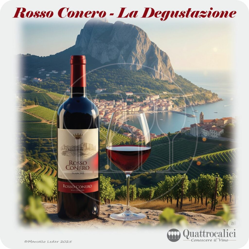 Rosso Conero - La Degustazione - Quattrocalici