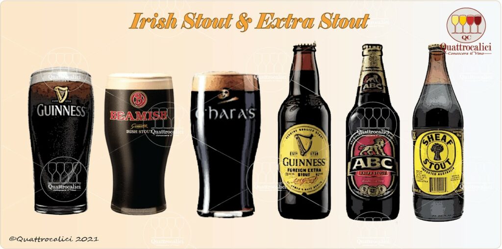 Irish Stout & Irish Extra Stout - Quattrocalici