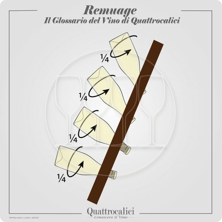 Remuage - Quattrocalici - Il Glossario del vino