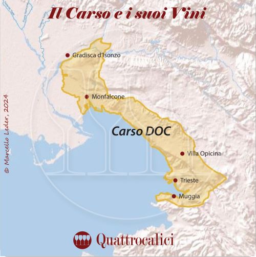 Il Carso e i suoi vini - Quattrocalici